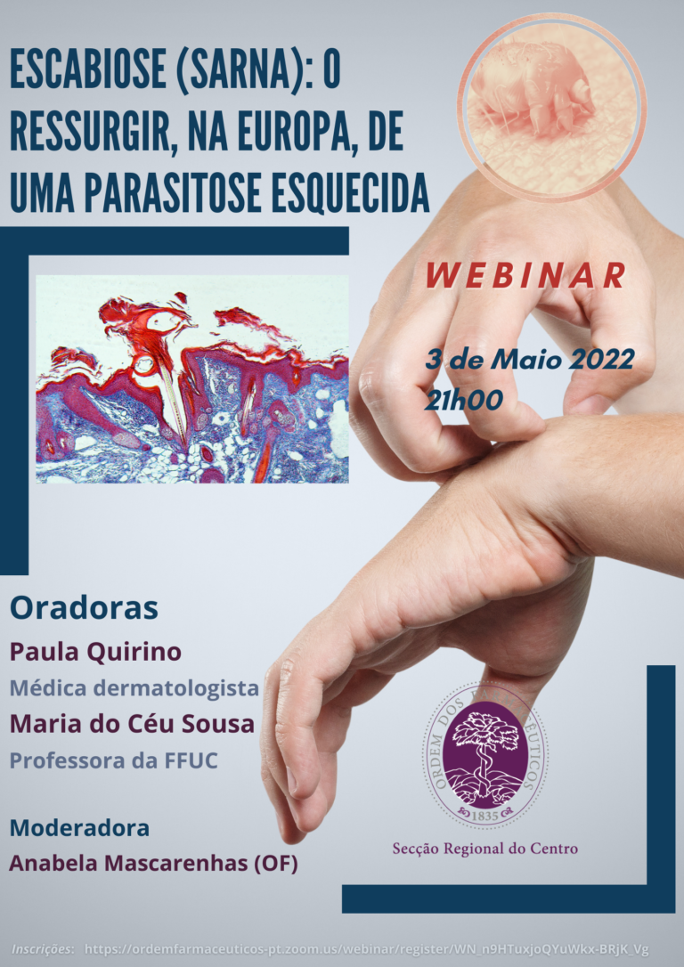 Escabiose (sarna): o ressurgir, na Europa, de uma parasitose esquecida ...
